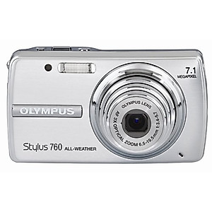 Olympus Stylus 760 7.1MP Digital Camera with Dual Image Stabilized 3x Optical Zoom (Silver)