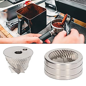 Coffee Grinding Disc Core Kit, Coffee Grinder Disc Strong Applicability High Efficiency for Milk Tea Shop (Seven Star Cone)