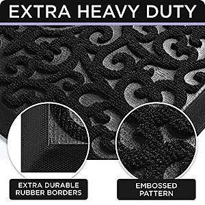 ubdyo Door Mat - Absorbent Door Mats - Front Door Mat - Doormat - 30x17 - Welcome Mat - Welcome Mats - Mat - Door Mats - Entryway - Door Mat