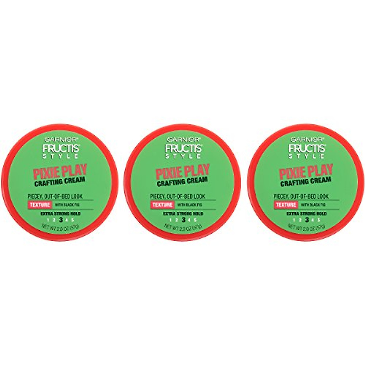 Garnier Hair Care Fructis Style Pixie Play Crafting Cream, 3 Count