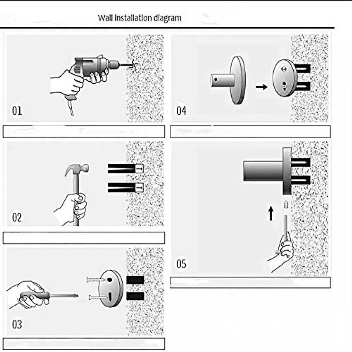 Ruddock YR6-1 Antique Oil-rubbed Bronze Robe Hooks Bathroom Crystal Brass Towel Hooks Accessories,Copper Bathroom Hardware