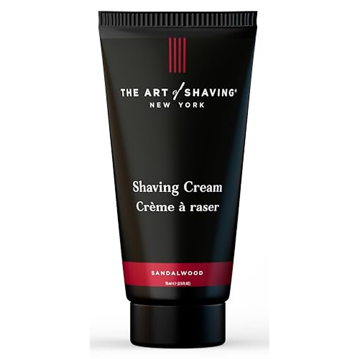 The Art of Shaving Sandalwood Shaving Cream for Men – Protects Against Irritation and Razor Burn – Hydrates and Nourishes Dry Skin – Clinically Tested for Sensitive Skin – 2.5 oz