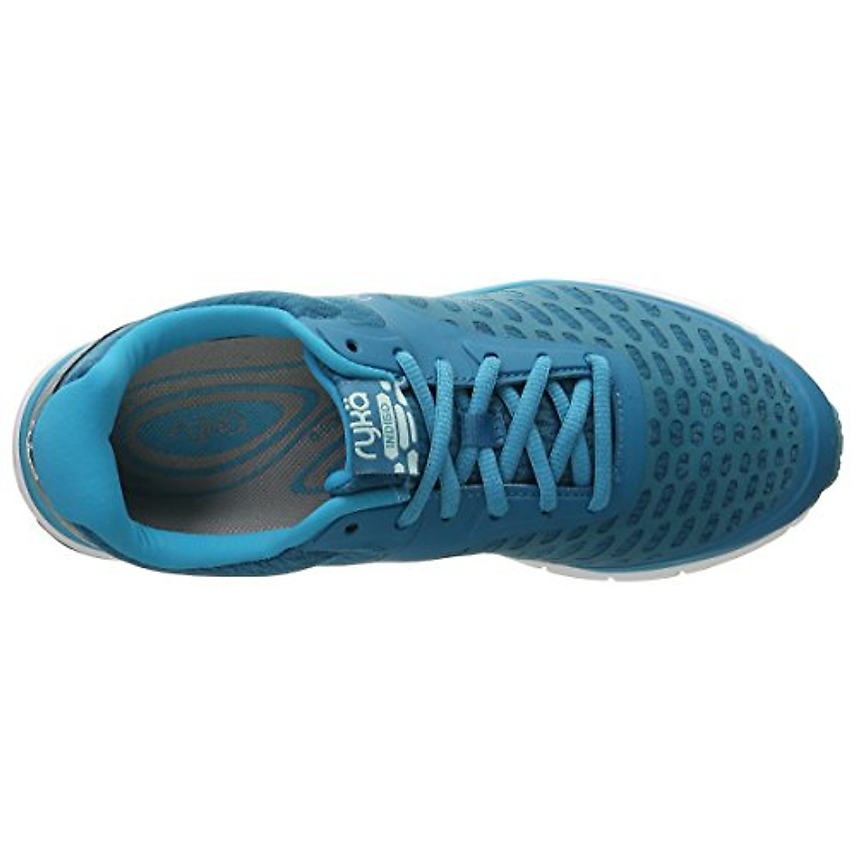 Ryka Women's Indigo Running Shoe,Blue/Silver,7.5 M US