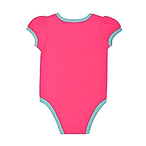 Disney Baby-Girls The Little Mermaid Ariel Bodysuit, Pink, 0-3 Months (Pack of 3)