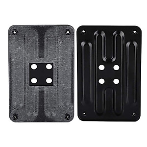 AM4 Backplane CPU Heatsink Bracket Backplane Backplate Back Sheet Iron Plate for AM4, AM4 Backplane Back Black