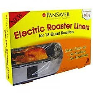 PanSaver Electric Roaster Liners Pack of 2