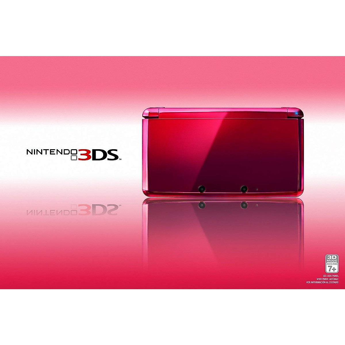 Nintendo 3DS - Flame Red (Renewed)