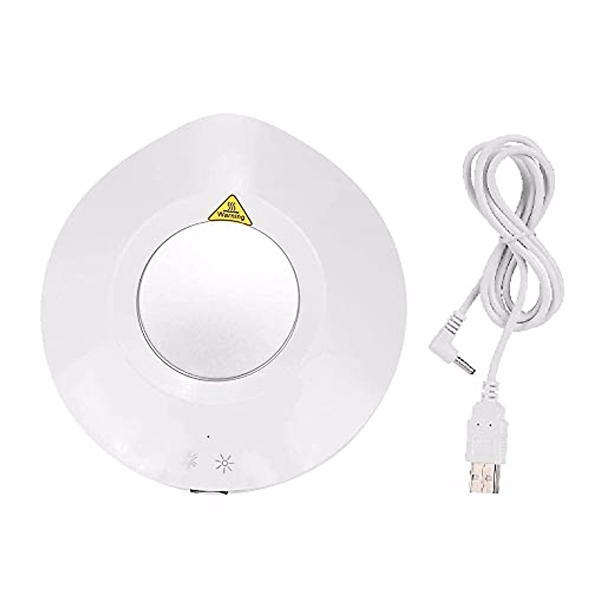 USB Cup Heater Cooler Plate Cup Warmer and Colder Beverage Mug Mat Office Tea Coffee Heater Pad for Coffee Tea Cola Cans Drinks