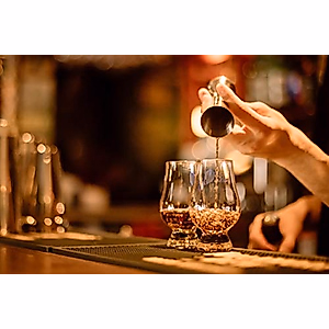 The WEE Glencairn Crystal Whiskey Glass, Miniature Whisky Tasting Glass, Set of 6