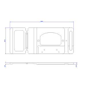 Acofuns Aluminum Alloy Track Saw Square Rail Square Woodworking 90 Degree Right Angle Plate Square Cutting Everytime