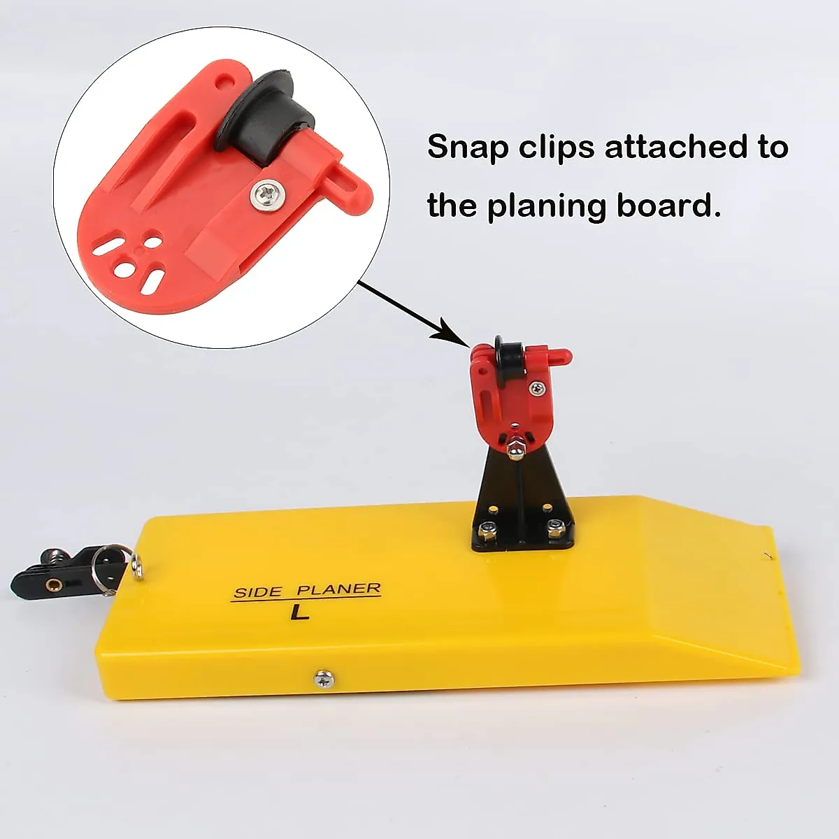 2 Pieces Planer Board Zams pro Release Clips Fishing In-line Side Clip for Offshore Fishing Tackles Trolling Downrigger Clips