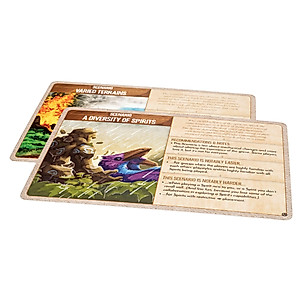 Greater Than Games | Spirit Island: Feather & Flame - Foil Panels | Cooperative Strategy Board Game Accessory | Premium Component Upgrade