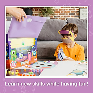 Craftikit® 20 Award-Winning Space Arts and Crafts for Kids - 20 Simple All-Inclusive Fun Toddler Craft Kit for Kids, Organized Crafts for Toddlers Ages 3-10, Galaxy-Themed Kids Craft Activities