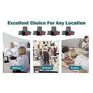 IR-40T Ink Roller, Black and Red Compatible with Canon P23-DH V Calculator, Casio HR-100TM, HR-150TM (6 Pack)