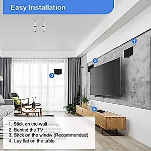 TV Antenna,Amplified HD Indoor Digital HDTV Antenna 200+Miles Range Antenna, Support 4K 1080p and All TVs,13.2ft Coaxial Cable, All Old Tv for Local Channels