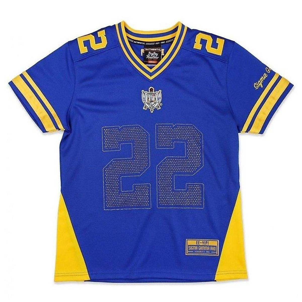 Sigma Gamma Rho M13 Football Jersey [S] Royal Blue