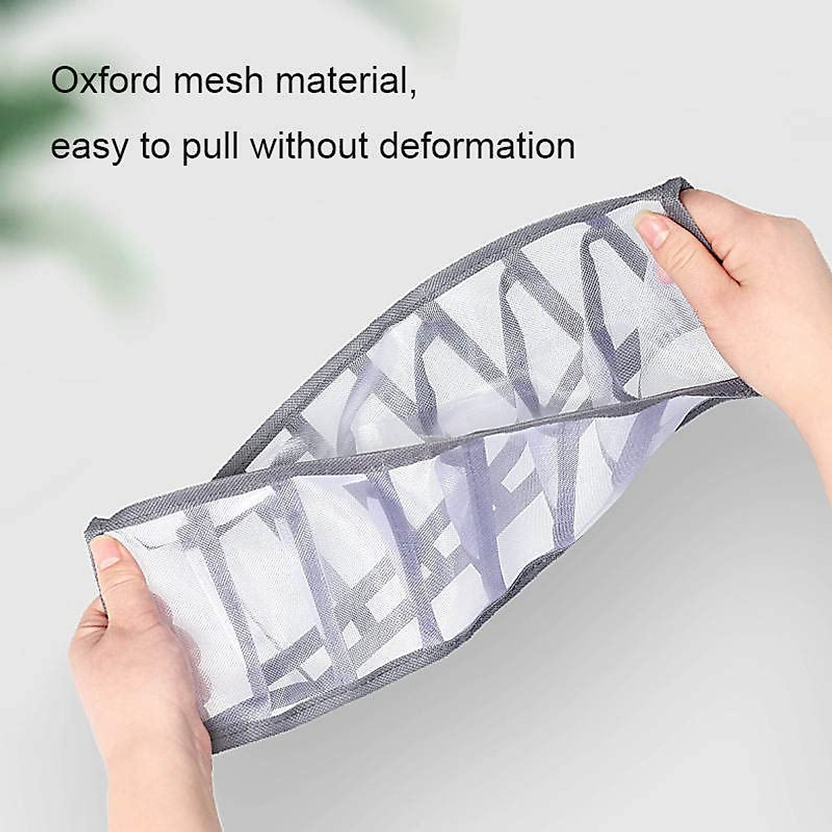 3PCS Wardrobe Clothes Organizer for Underwear and Clothing; 6,7 and 11 grids for clothes storage organization, dresser, drawer and closet organizers for: Underwear, Bra, Sweater, T-Shirt, Sock, & More