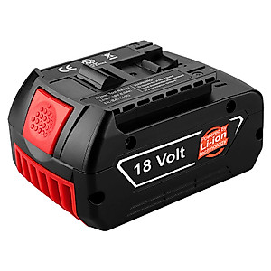 LICHIFIT Li-ion Battery Replacement PCB Circuit Protection Board Kit Case Housing Cover LED Light Label for Bosch 18V Tool Parts