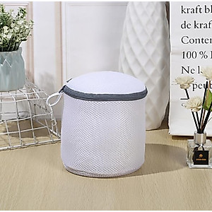 Epiphany LA Mesh Washing Bag for Intimates and Bra Inserts, Structured Mesh Lingerie Laundry Bag to Protect Delicates, Zipper Closure, 1 Count