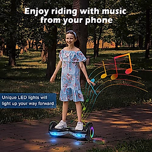 jolege Hoverboard, 6.5" Self Balancing Hoverboard Electric Scooter Hoverboard for Kids