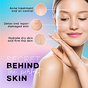 Jelly Face Mask for Facials Professional - Hydrating, Nourishing & Soothing Gel Face Mask for Dry Skin - Helps Reduce Wrinkles, Fine Lines & Minimize Pores - 10 Treatment Jelly Mask