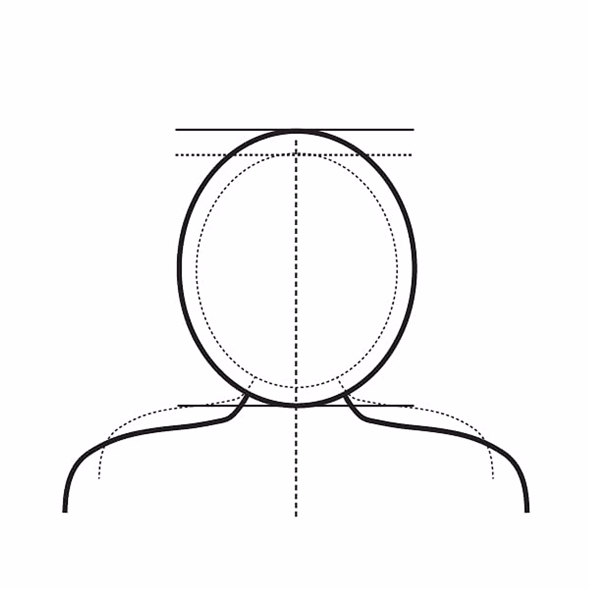 CFS Products Passport Shooting Guide Sticker for Kodak AZ405 Large 2.25" x 1.75" US and Canada