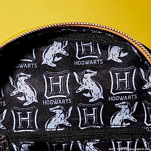 Loungefly Harry Potter 'Choose Your House' Collection: Hufflepuff House MIni-Backpack, Amazon Exclusive