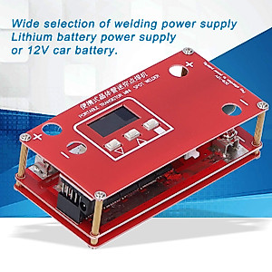 Spot Welder, Portable Transistor Spot Welder with LCD Screen DIY Mini Spot Welder Spot Welding Machine Equipment Handheld Welding Pen Kit for Battery