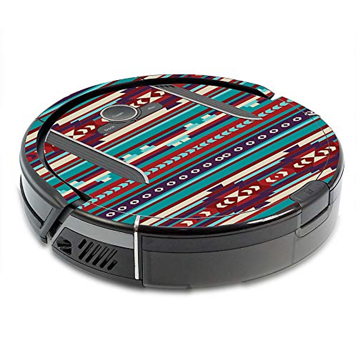 MightySkins Skin Compatible with Shark Ion Robot R85 Vacuum Minimum Coverage - Southwest Stripes | Protective, Durable, and Unique Vinyl Decal wrap Cover | Easy to Apply, Remove | Made in The USA