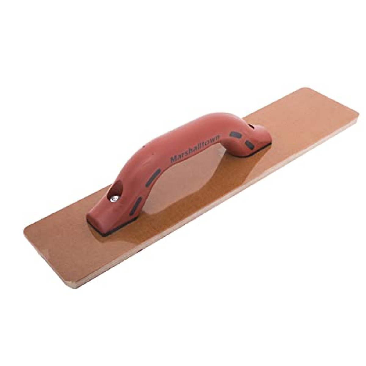 MARSHALLTOWN Resin Hand Float, 16 x 3-1/2 Inch, DuraSoft Handle, Laminated Canvas Resin, Concrete Tool, Easily Works Color Hardeners into Concrete, Square End, Concrete Tools, Made in USA, 4526D