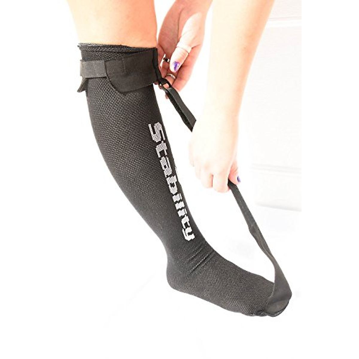 StrictlyStability Single Strap Night Sock for Plantar Fasciitis and Achilles Tendonitis (Regular)