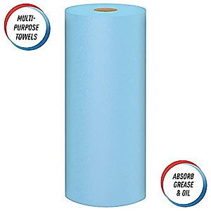 Scott Shop Towels Original (75143), Blue, 55 Towels/Standard Roll, 30 Rolls/Case (10 Bundles of 3 Rolls), 1,650 Towels/Case