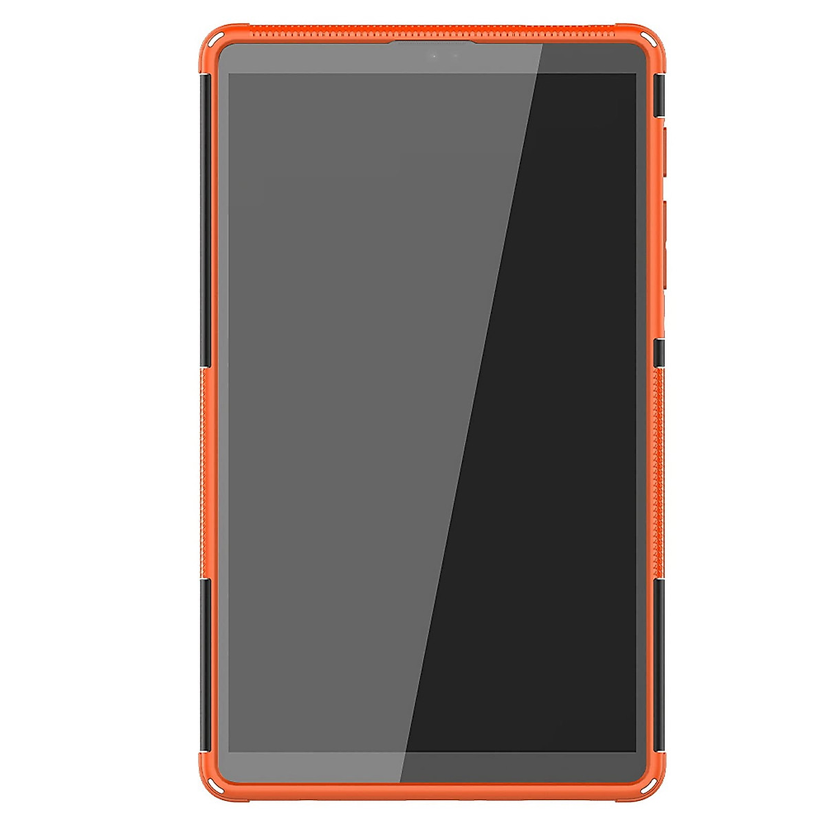 DWaybox for Samsung Galaxy Tab A7 Lite Case 2021 8.7 inch SM-T225/T220, Hybrid Armor Heavy Duty 2in1 TPU + PC Combo Dual Layer Rugged Shockproof Protective Cover Case with Kickstand -Orange
