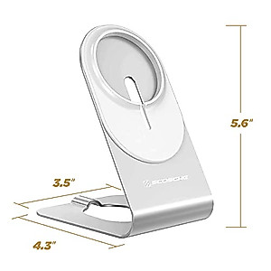 Scosche MSHS2-SP Compatible with MagSafe Chargers MagicMount MSC Phone Stand (MagSafe Charger is NOT Included)