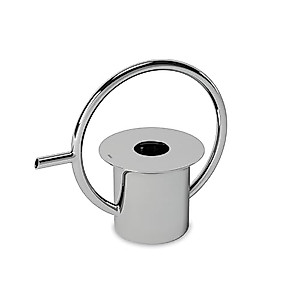 Umbra Quench Stainless Steel Watering Can, Pot for Outdoor or Indoor Plants, Medium