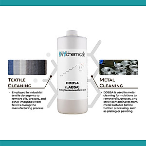 DIYChemicals | DDBSA/LABSA (dodecylbenzenesulfonic Acid) | 8 fl oz