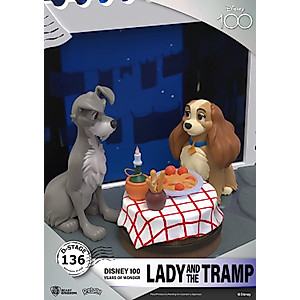 Disney 100 Years of Wonder: Lady & The Tramp DS-136 D-Stage Statue