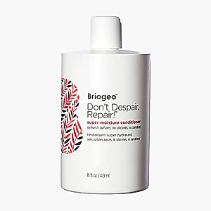 Briogeo Don't Despair Repair Super Moisturizing Conditioner for Dry Damaged Hair, Argan Oil for Repair and Colored Hair, 16 oz