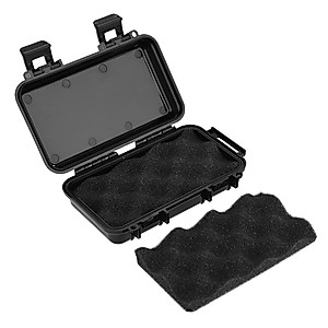 Waterproof Container, Outdoor Waterproof Shockproof Box Case Dry Storage Sealed Box Container (A) Emergency Protective Equipment Waterproof Storage Case Small Waterproof Box