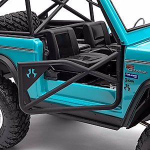 Axial RC Truck 1/10 SCX10 III Early Ford Bronco 4WD RTR (Battery and Charger Not Included), Turquoise Blue, AXI03014T1