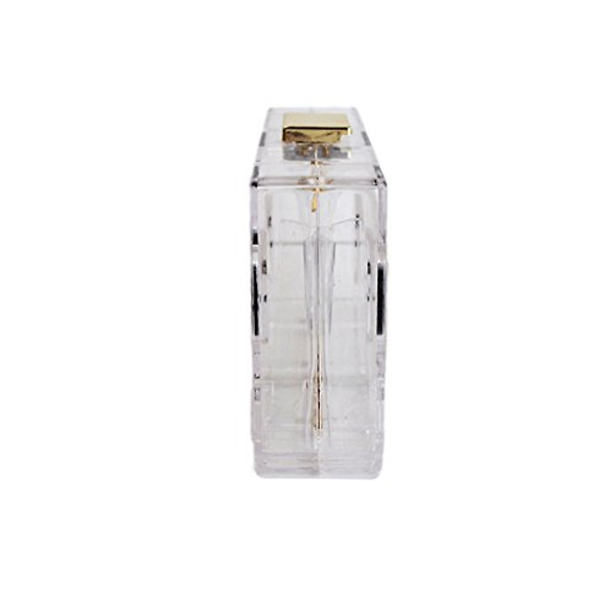 Kuang Women Retro Cassette Clutch Tape Shaped Recorder Shoulder Bag Elegant Banquet Evening Crossbody Handbag