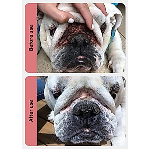 GJYC PET Wrinkle Wipes + Wrinkle Balm for Dogs | Bulldog, French Bulldog, Pug, English Bulldog | Cleans & Soothes Wrinkles, Folds, Tear Stain, Tail Pockets & Paws
