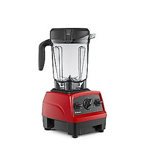 Vitamix Explorian Blender, Professional-Grade, 64 oz. Low-Profile Container, Red (Renewed Premium)