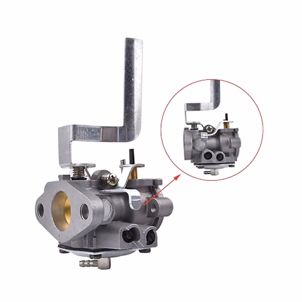 munirater Carburetor Carb Replacement for Tecumseh AV520 TV085XA 2-Cycle Vertical Engine Jiffy Ice Auger Model 640263 631720A 640290