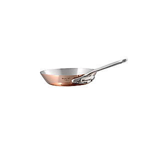 Mauviel M'Minis 1 mm Copper & Stainless Steel Mini Frying Pan With Stainless Steel Handle, 4.72-in, Made in France