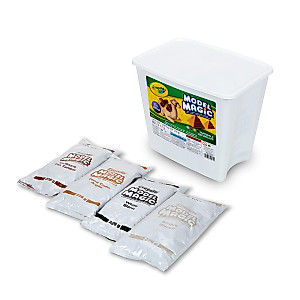 Crayola Model Magic Naturals, 4 Packs (8oz ea), Bulk Modeling Clay Alternative, Craft Supplies for Classrooms, 2 lb. Bucket