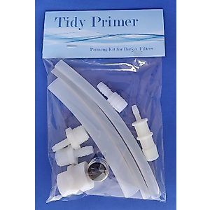 Tidy Primer Kit for Black Berkey and PF-2, Water Purification Unit, Nylon, Chrome, Rubber, Silicone