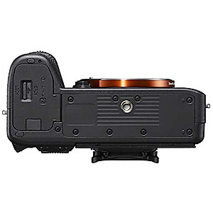 Sony Alpha a7 III Mirrorless Digital SLR Camera Body Only Video Bundle + LED Video Light + Microphone + Extreme Speed 64GB Memory(20pc Bundle)