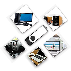 Aiibe 32GB USB Flash Drive Memory Stick Thumb Drive Black