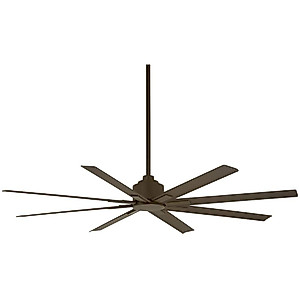 Minka Aire Xtreme H2O 65 in. Indoor/Outdoor Oil Rubbed Bronze Ceiling Fan with Remote Control